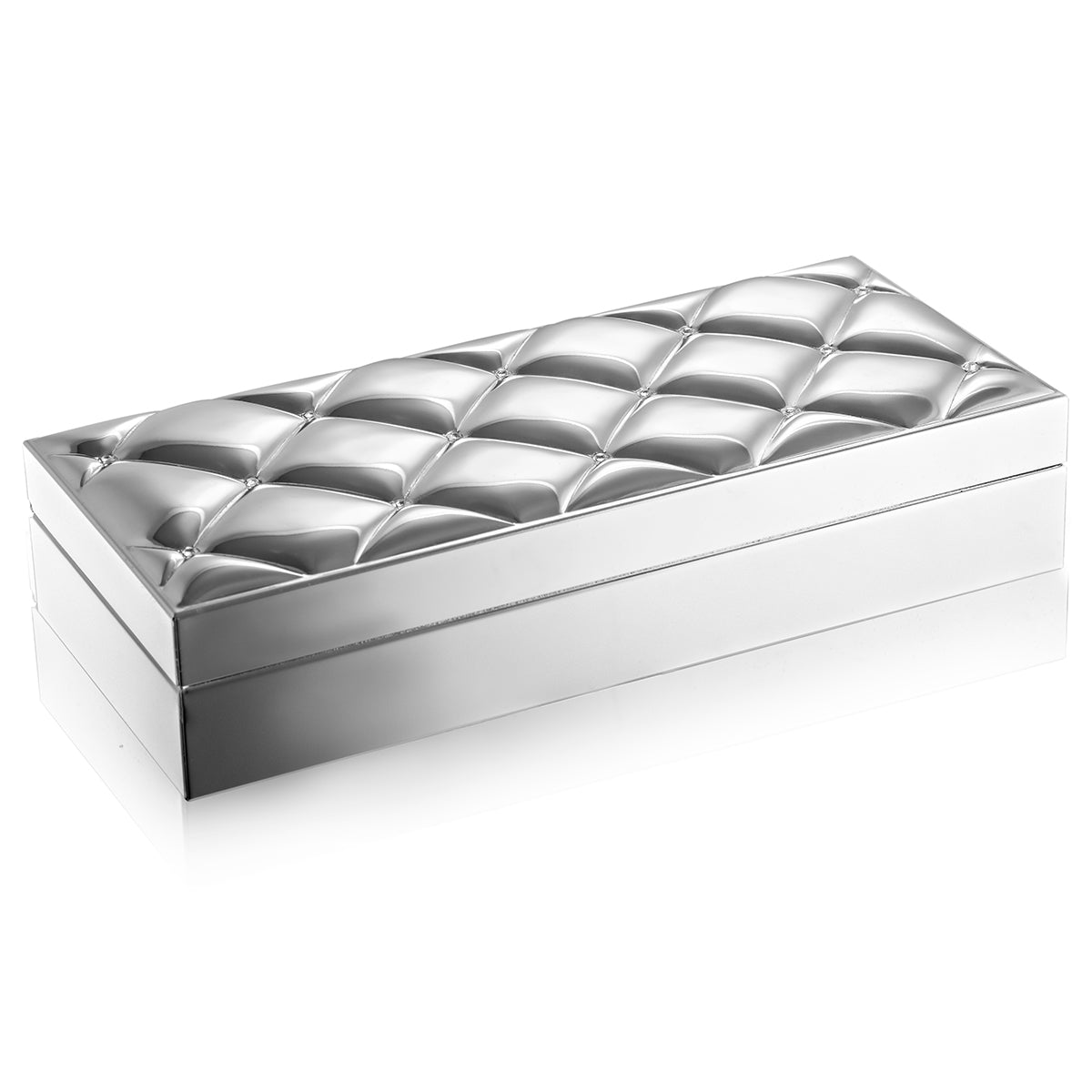 Silver Coco Box- Rectangle
