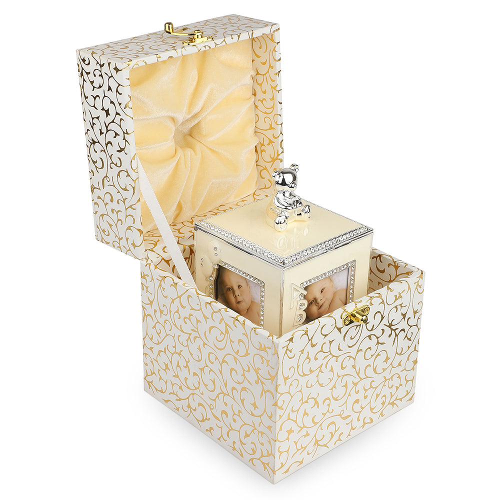 Buy Unique Silver Music Box for Gifting Online from Momentz